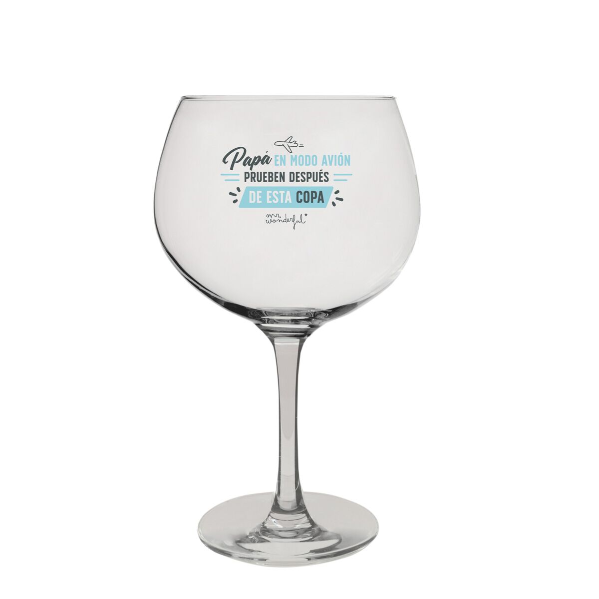 Copa de balón "Papá en modo avión" - WEDO Shop