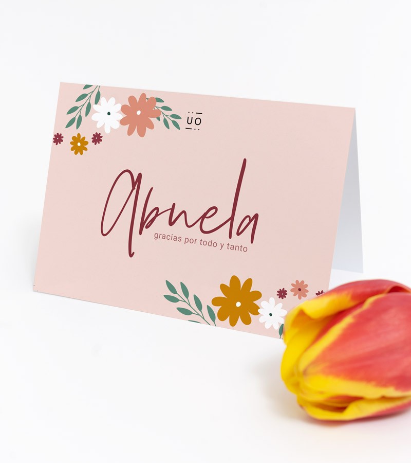 Postal "Gracias abuela" - WEDO Shop